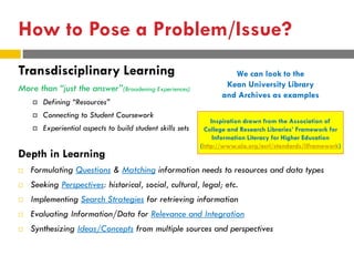 Transdisciplinary Learning | PPT