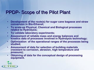 Pilot Plant for Process Development - PPDP | PDF