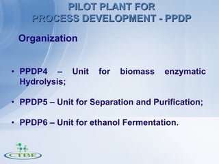 Pilot Plant for Process Development - PPDP | PDF