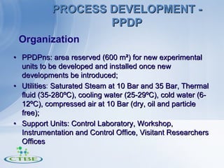 Pilot Plant for Process Development - PPDP | PDF