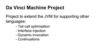 Introduction to JVM languages and Fantom (very brief) | PPT