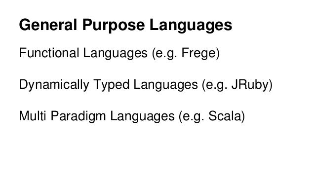 Introduction to JVM languages and Fantom (very brief)