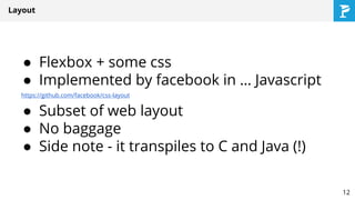 React native introduction (Mobile Warsaw) | PPT
