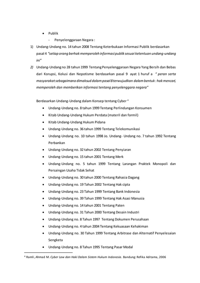 Jenis jenis informasi dunia cyber (oni) | PDF