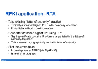 IDNOG 6: RQC and RPKI | PPT