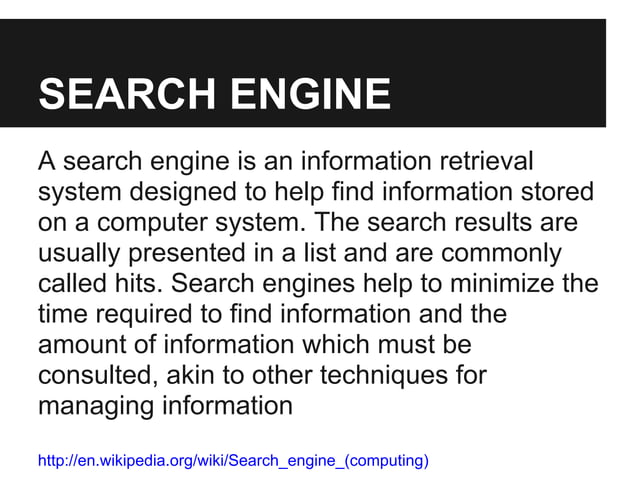 Introduction Apache Solr And Php Ppt 