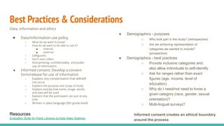 1:1 Community Interview Examples & Tips for Libraries | PDF