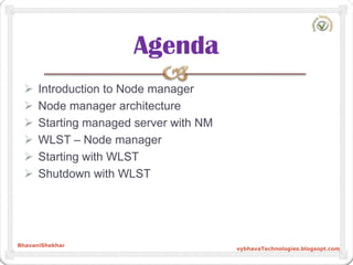 WebLogic Administration course outline | PPTX | Web Development | Internet