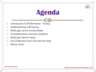 WebLogic Administration course outline | PPTX | Web Development | Internet