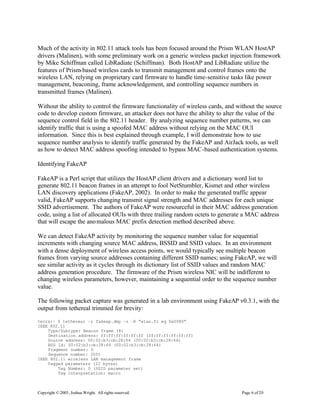 Wlan mac-spoof | PDF