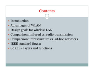 Wlan 1 intro | PPTX