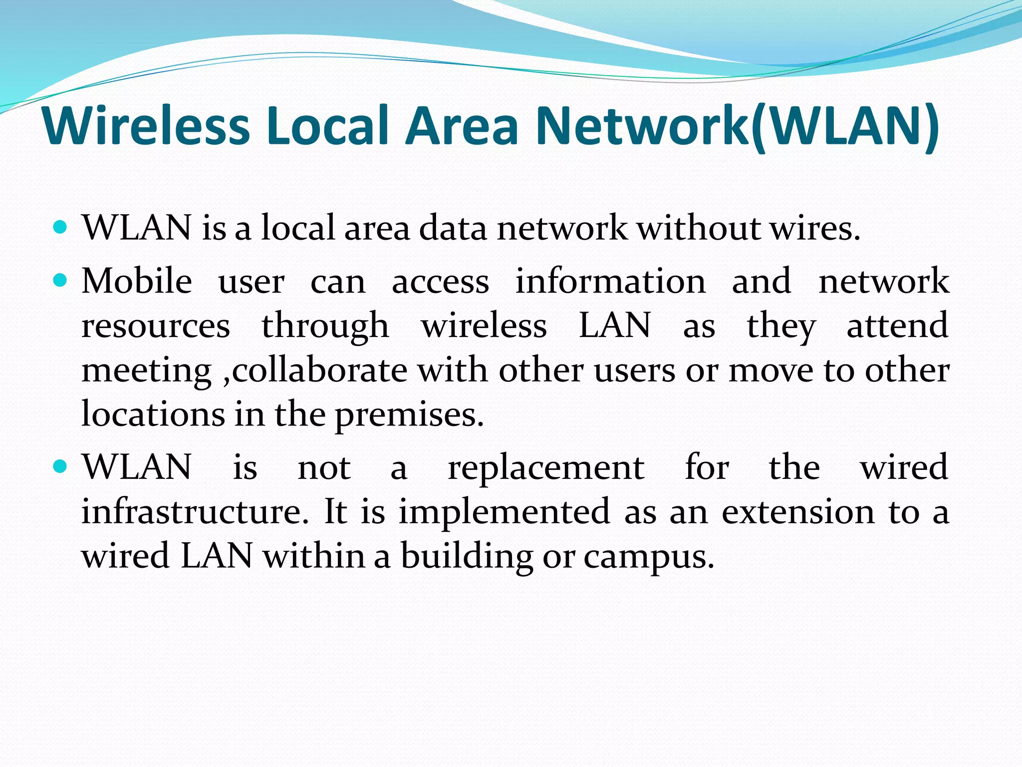 Wlan architecture | PPTX