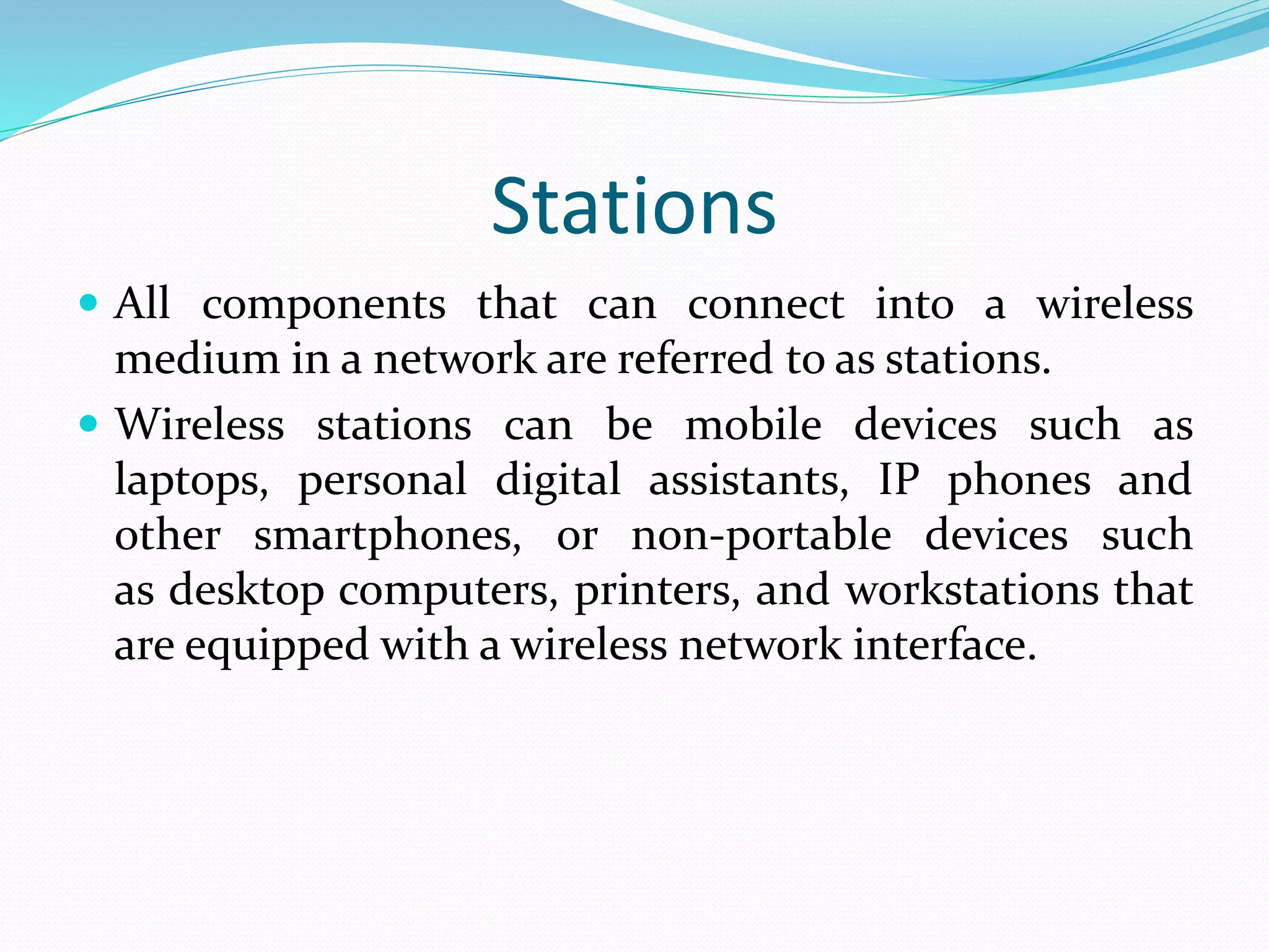 Wlan architecture | PPTX