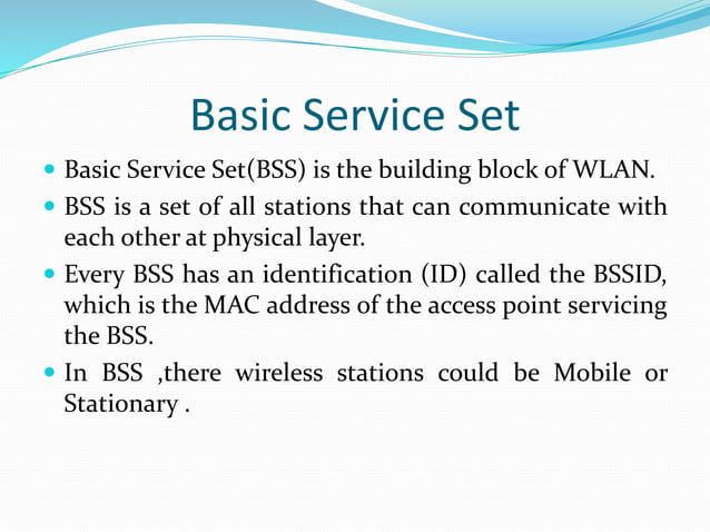 Wlan Architecture Pptx Computer Networking Computing 0220
