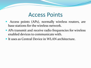 Wlan architecture | PPTX