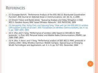 Performance Analysis on 802.11