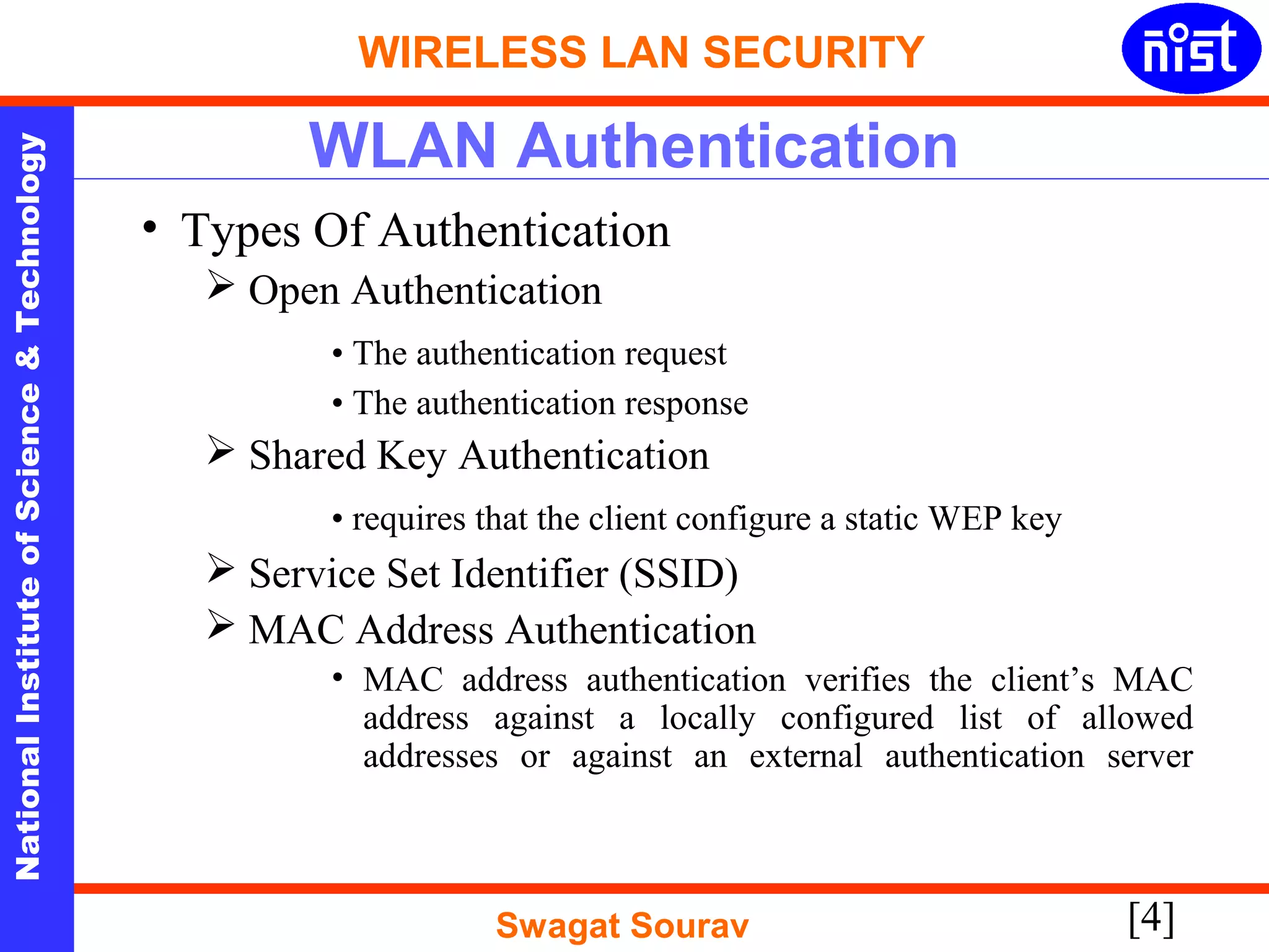 Wlan security | PPT