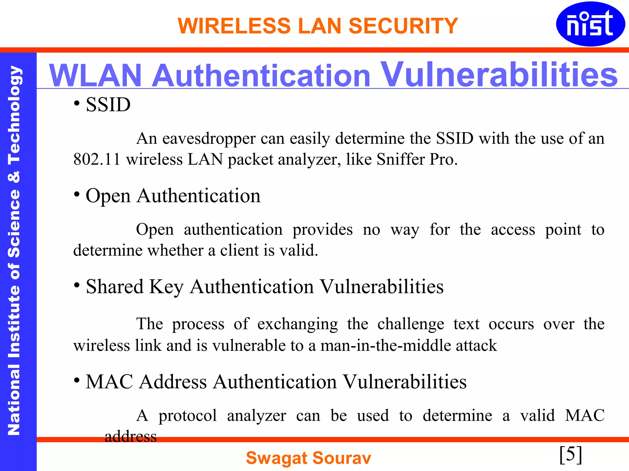 Wlan security | PPT