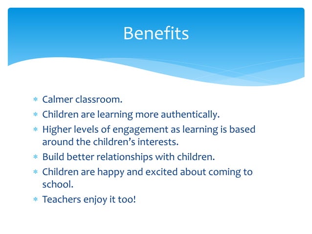 Erin Healy - Walker Learning Approach in Kindergarten | PPTX | Daycare ...