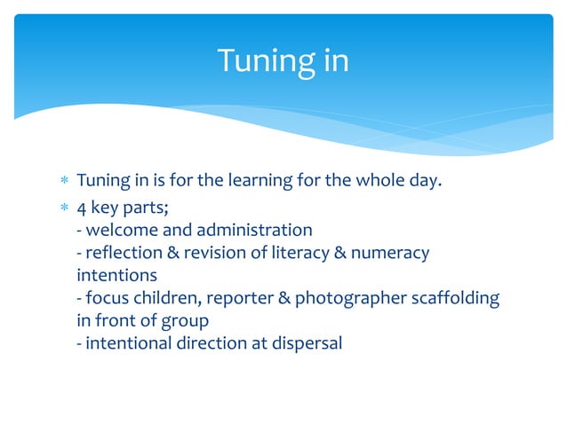 Erin Healy - Walker Learning Approach in Kindergarten | PPTX | Daycare ...
