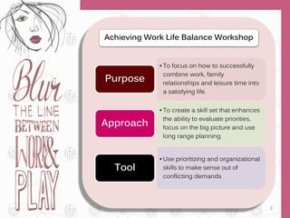Work Life Balance | PPT | Free Download