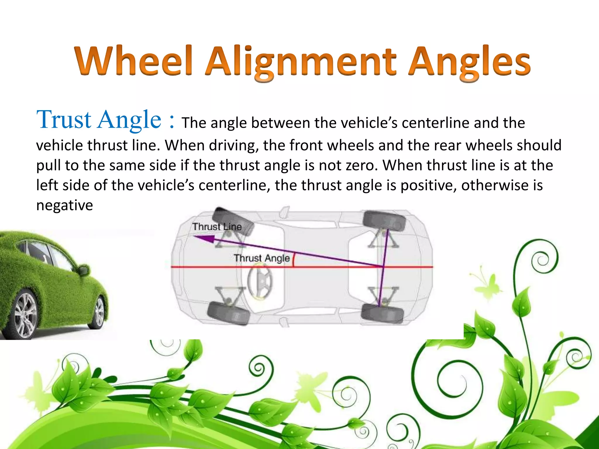 WHEEL ALIGNMENT & BALANCING | PPTX