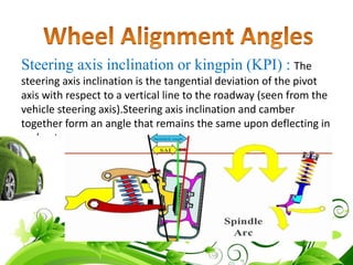 WHEEL ALIGNMENT & BALANCING | PPTX