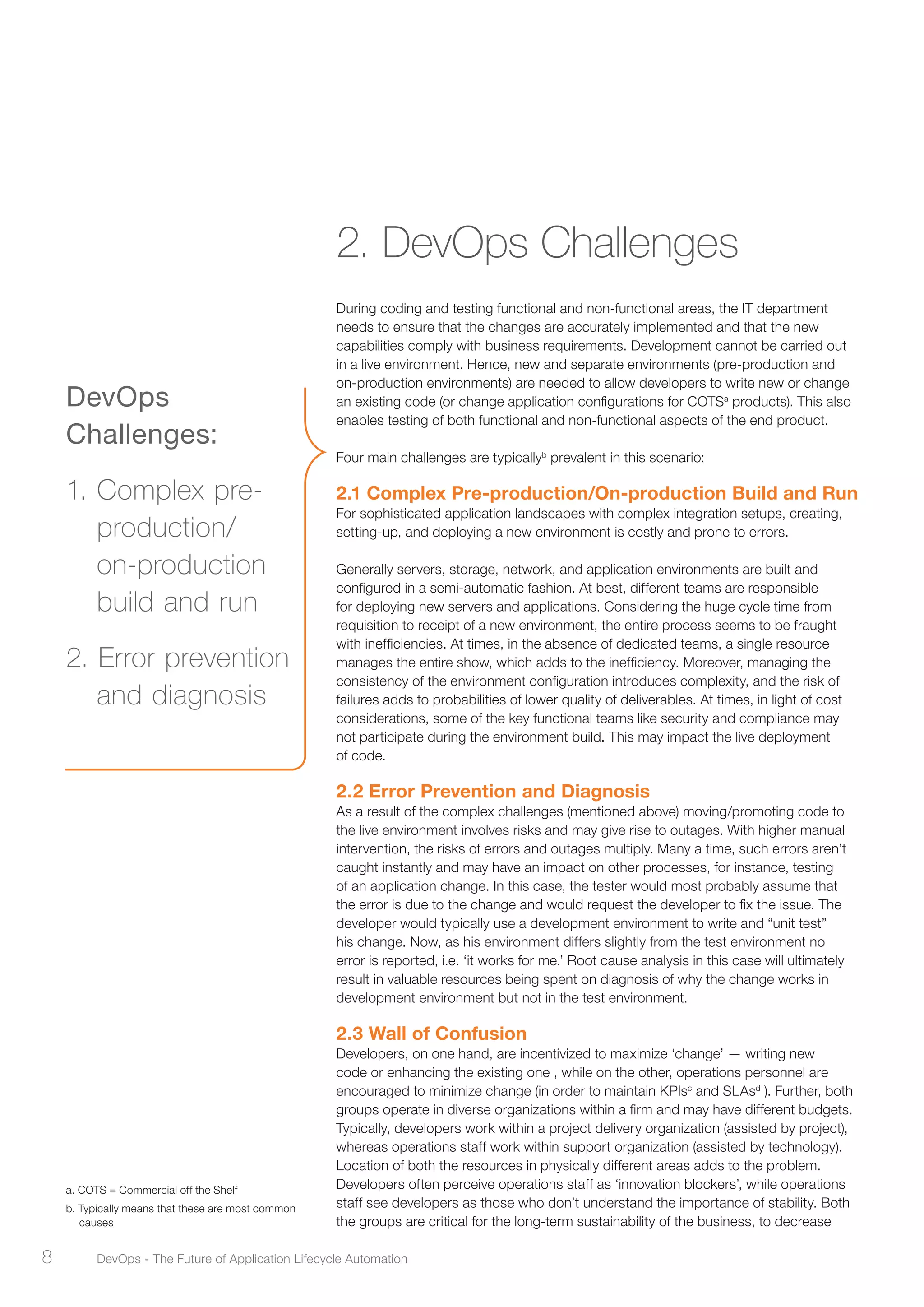 Devops The Future Of Application Lifecycle Automation Pdf