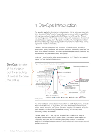 DevOps - The Future of Application Lifecycle Automation | PDF