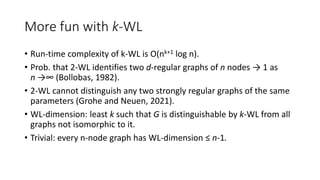 Weisfeiler-Lehman by the Numbers | PPT