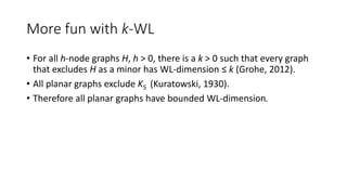 Weisfeiler-Lehman by the Numbers | PPT