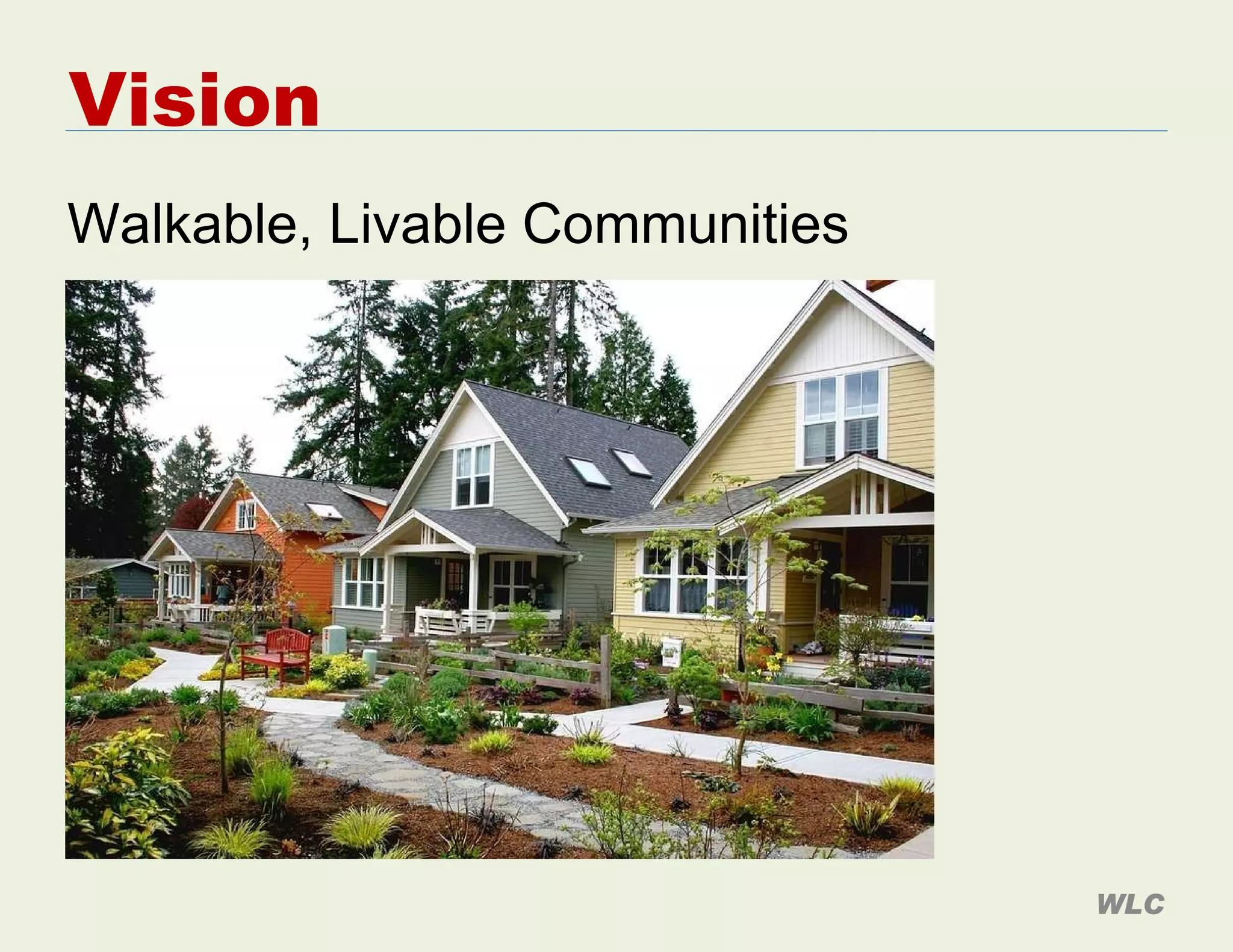 Walkable Livable Communities | PPT