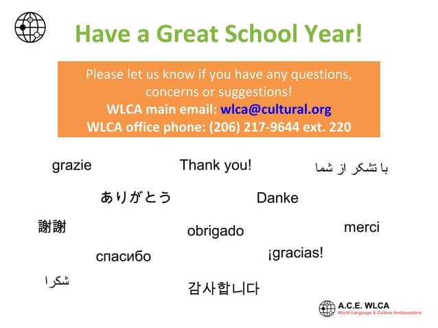 A.C.E. WLCA Teacher Policies | PPT