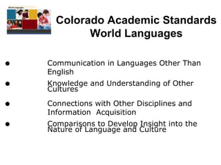 CDE WL official standards explanation use* 2010 | PPT