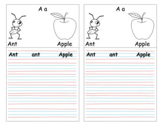 Year1 Trace Letter A | DOCX