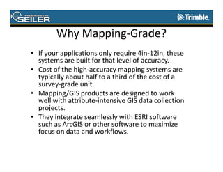 High-Accuracy GPS for GIS: From 1ft to 4in. | PPT