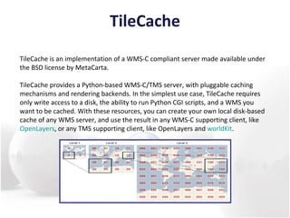 Tile Caching Options | PPT