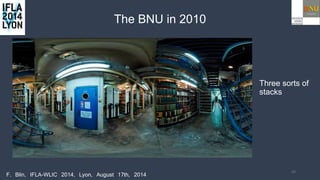 Exposing historical collections in a renovated building: the “BNU ...