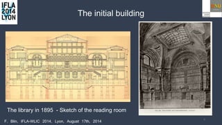 Exposing historical collections in a renovated building: the “BNU ...