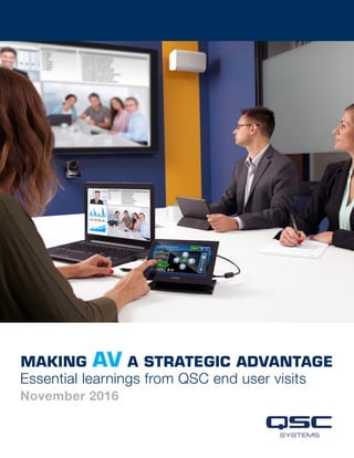 MAKING AV A STRATEGIC ADVANTAGE | PDF