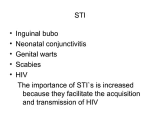 SEXUALLY TRANSMITTED INFECTION AND ITS MANAGEMENT | PPT