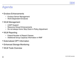 Workload Management Update for z/OS 1.10 and 1.11
