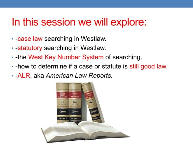 Westlaw General Legal Overview | PPT