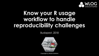 Know your R usage workflow to handle reproducibility challenges | PPT