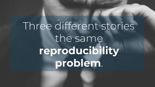 Know your R usage workflow to handle reproducibility challenges | PPT