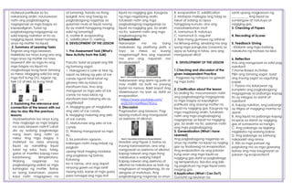 Lesson Plan in Science 3 Q1 Week 6 day 1-5 | DOCX