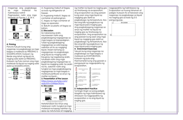 Lesson Plan in Science 3 Q1 Week 6 day 1-5 | PPT