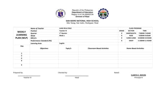 weekly home learning plan -Template.docx