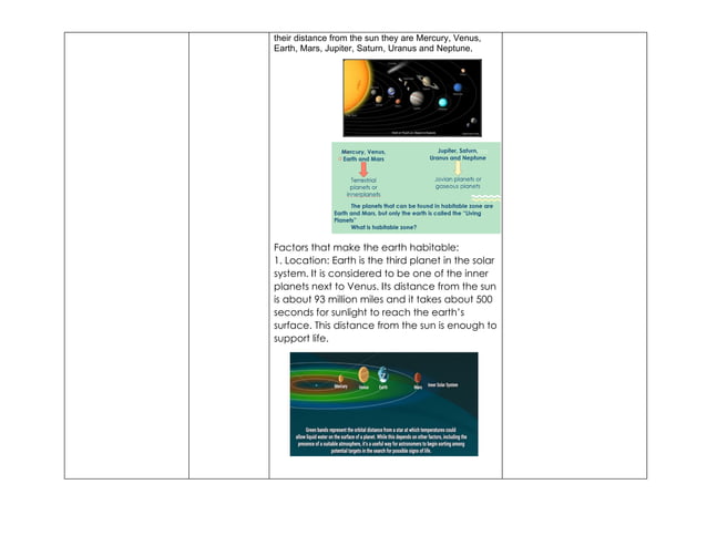WLP Q1 W1 Earth & Life Sci Mam Dizon.pdf | Geology | Science
