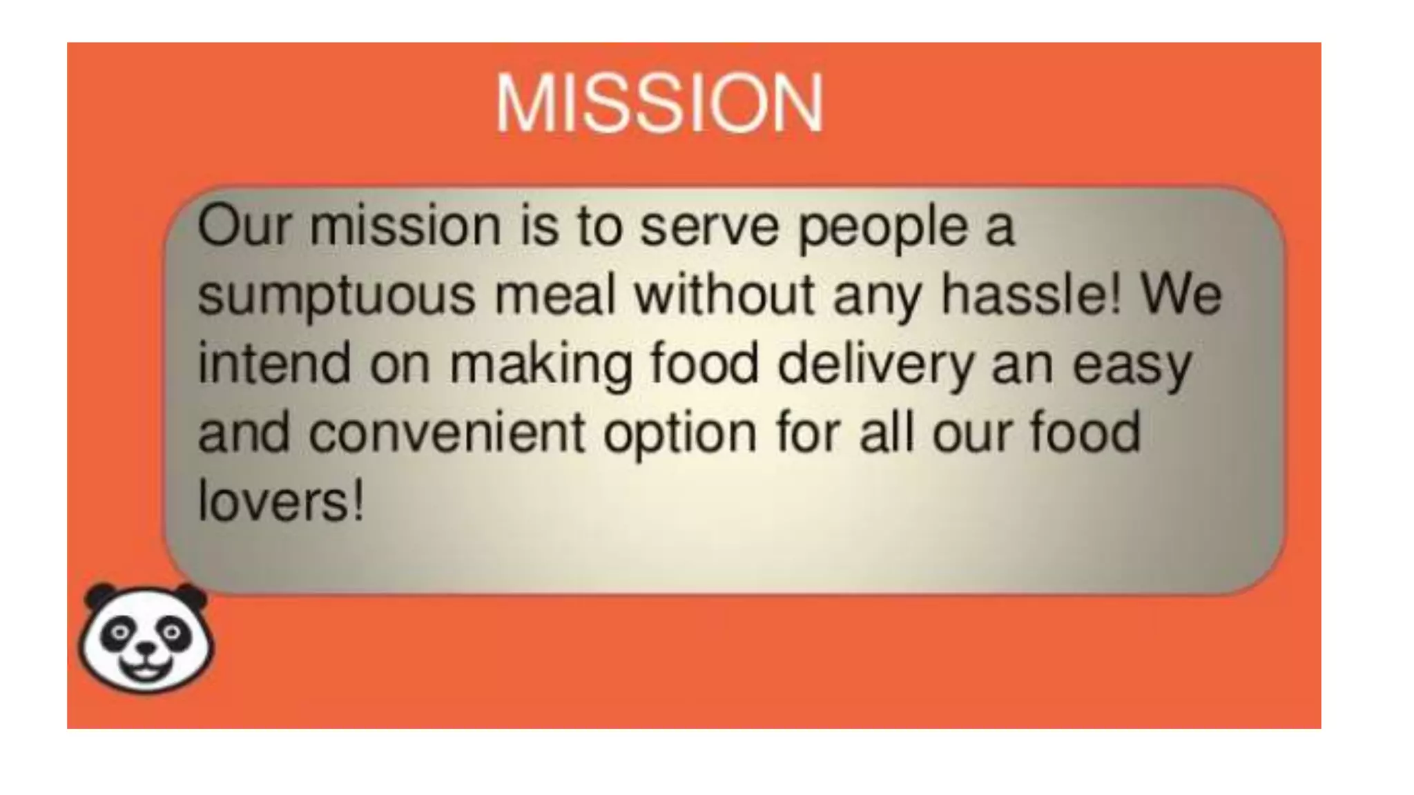 FOODPANDA BUSINESS MODEL | PPTX